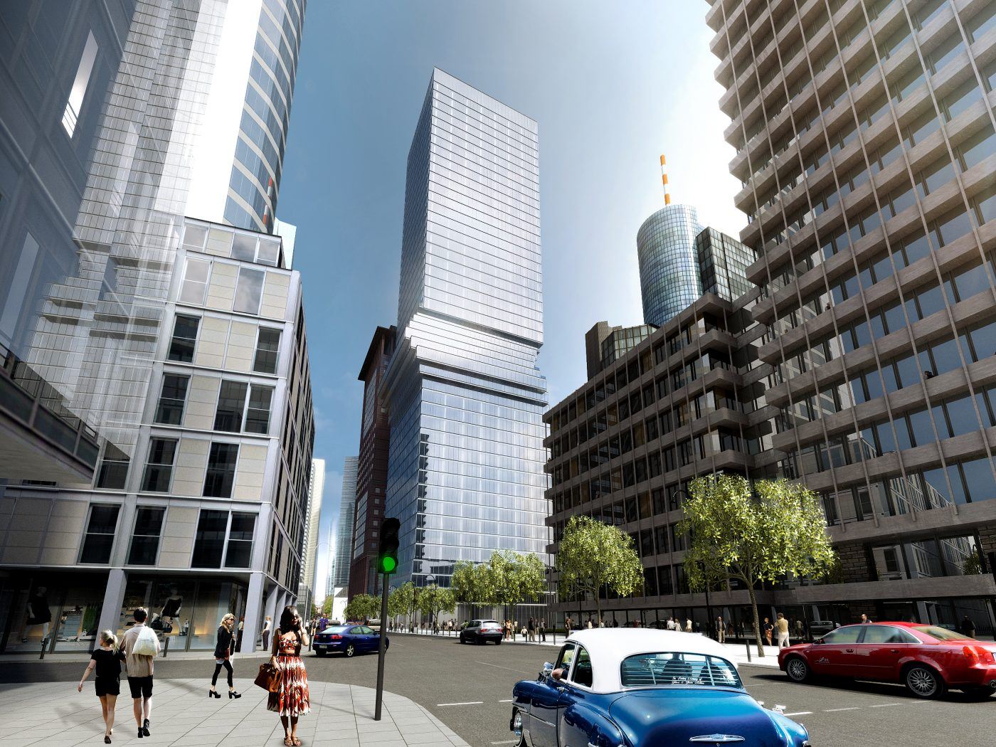 Housing fuels a new high-rise town in Frankfurt am Main - Guiding ...