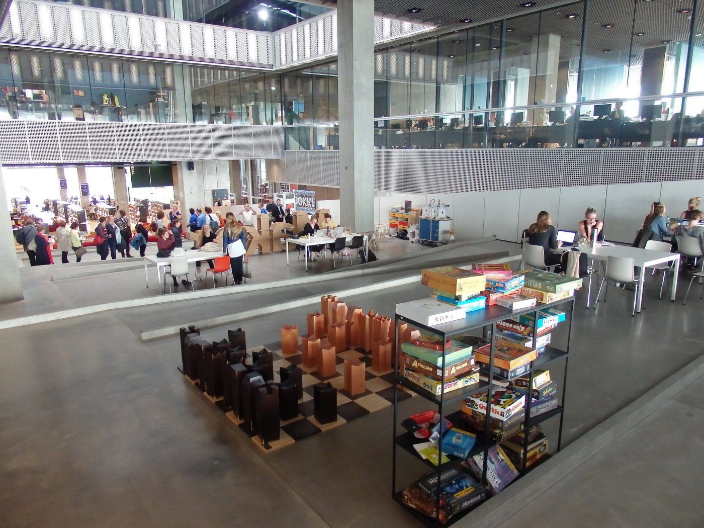 Architectural Tour of Dokk1, the largest public library in Scandinavia ...