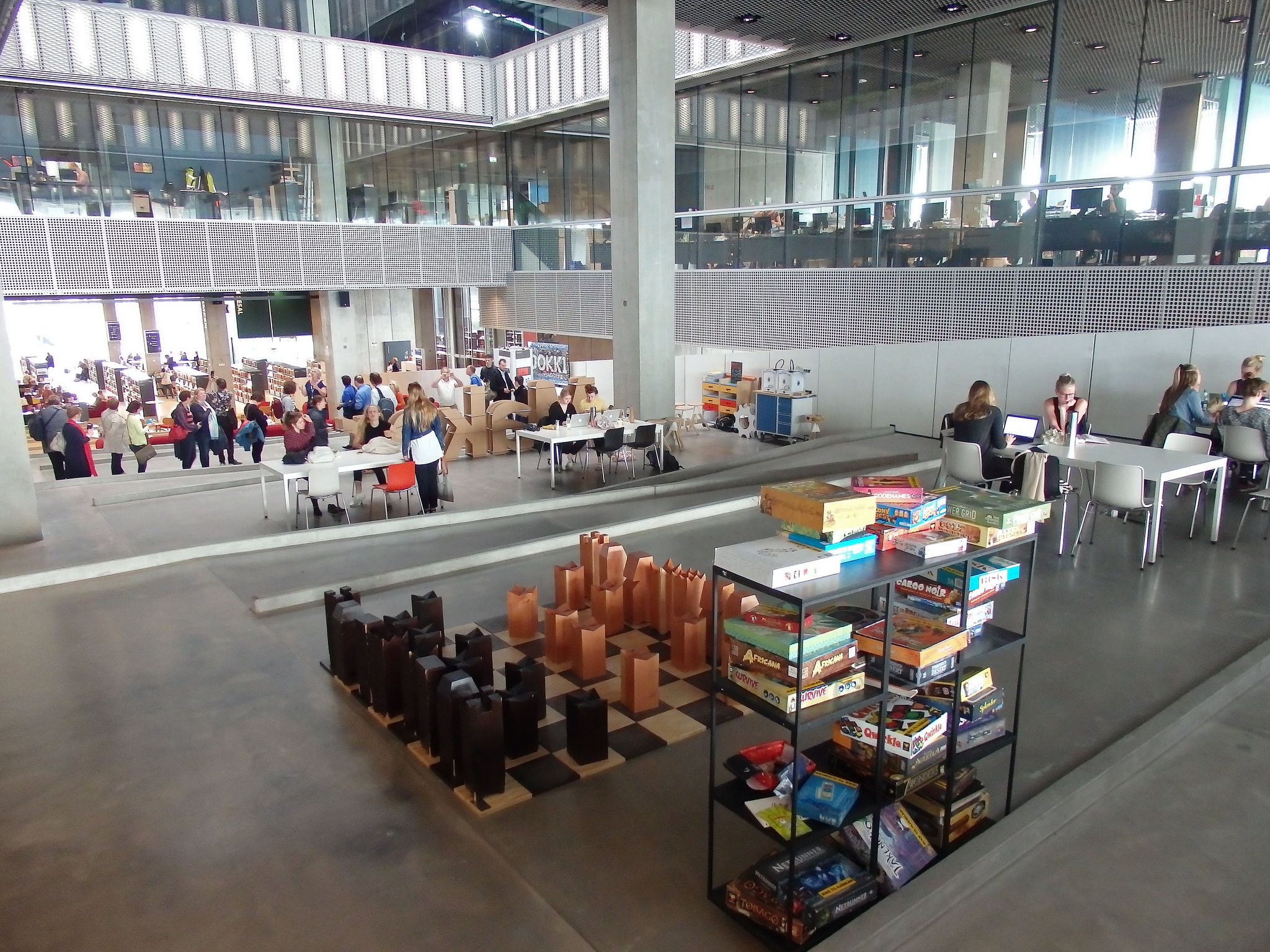Architectural Tour of Dokk1, the largest public library in Scandinavia ...