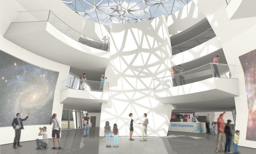 The ESO Supernova - Manifestation of an Exploding Star - Guiding Architects