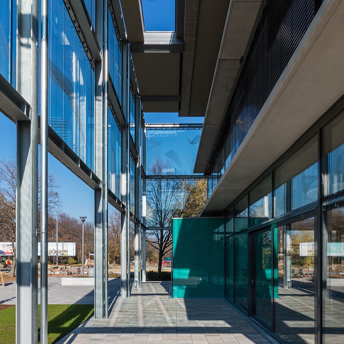 The exception to the rule: the new reception building in Graphisoft Park