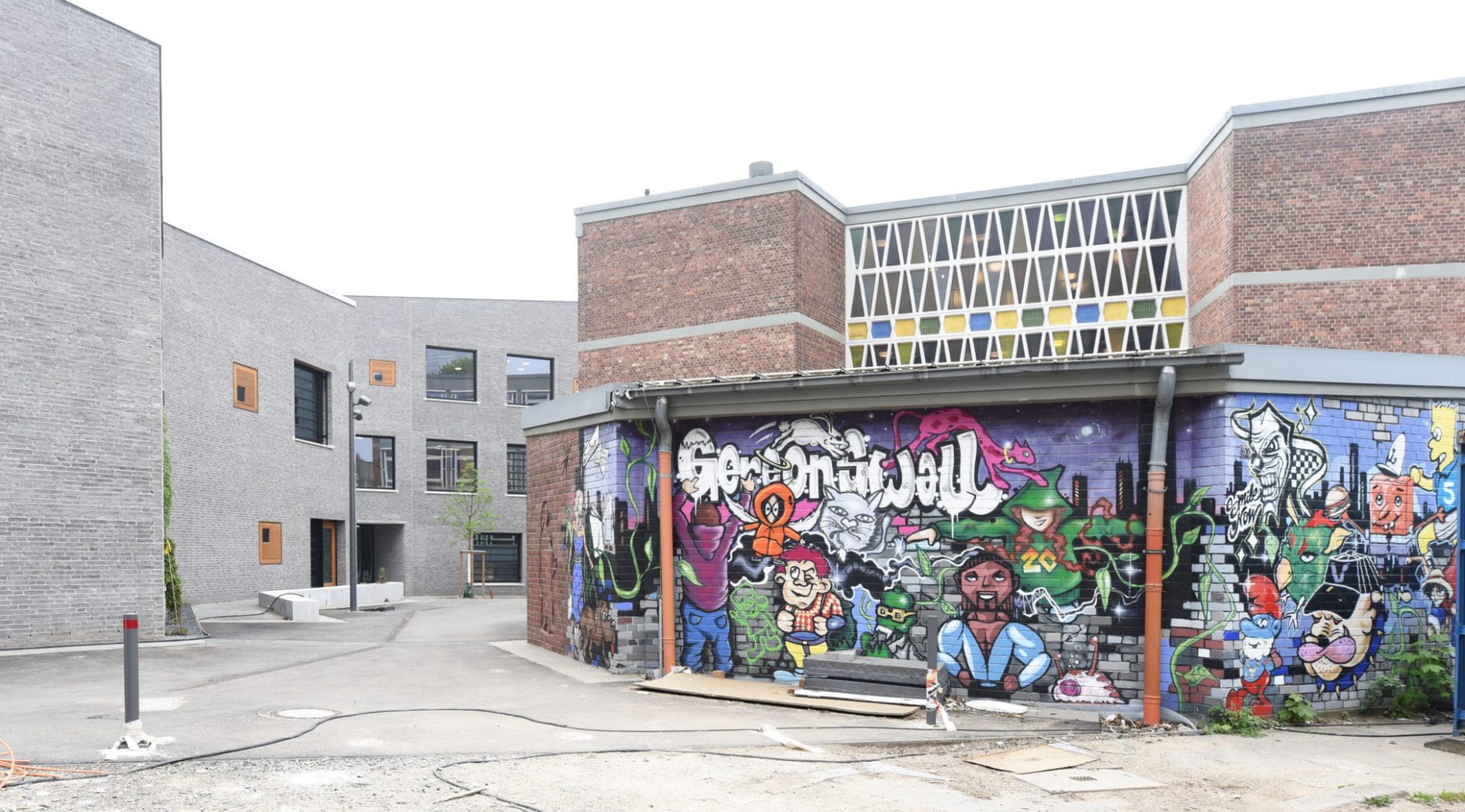 One of the seven institutions in the educational network is an ...