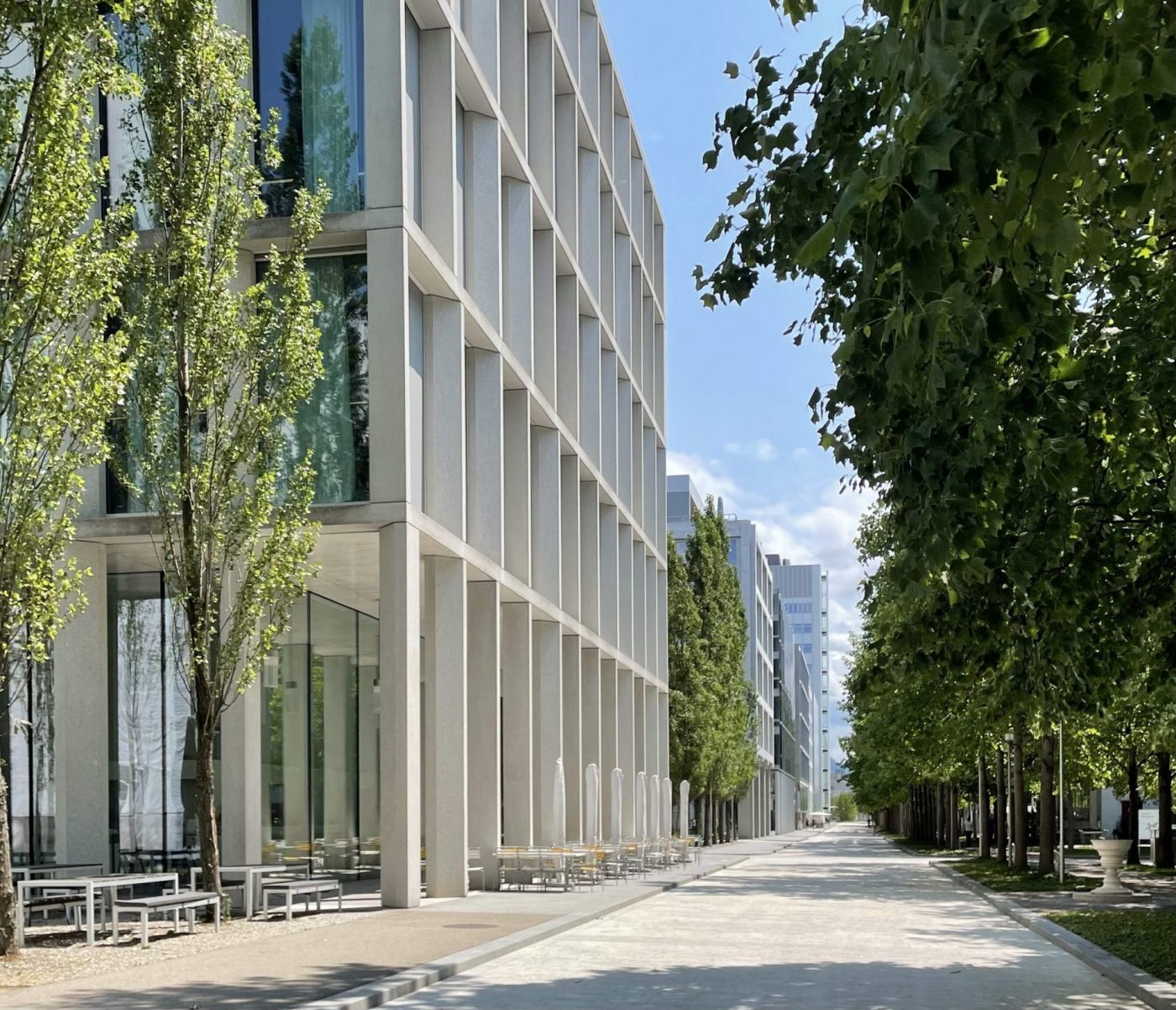 Opening of the Novartis Campus - Guiding Architects